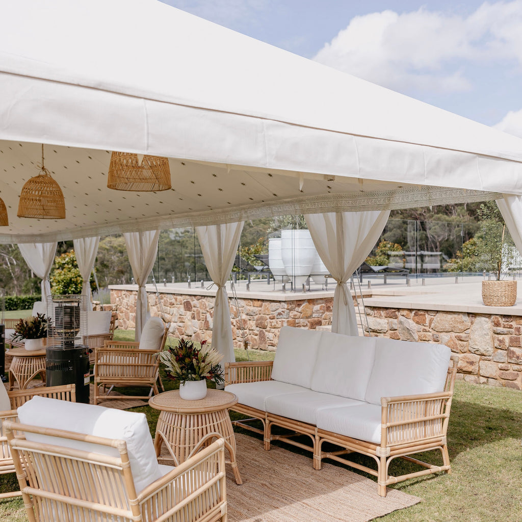 Luxury Marquee 10x4m for Hire | EXOTIC SOIREES – Exotic Soirees