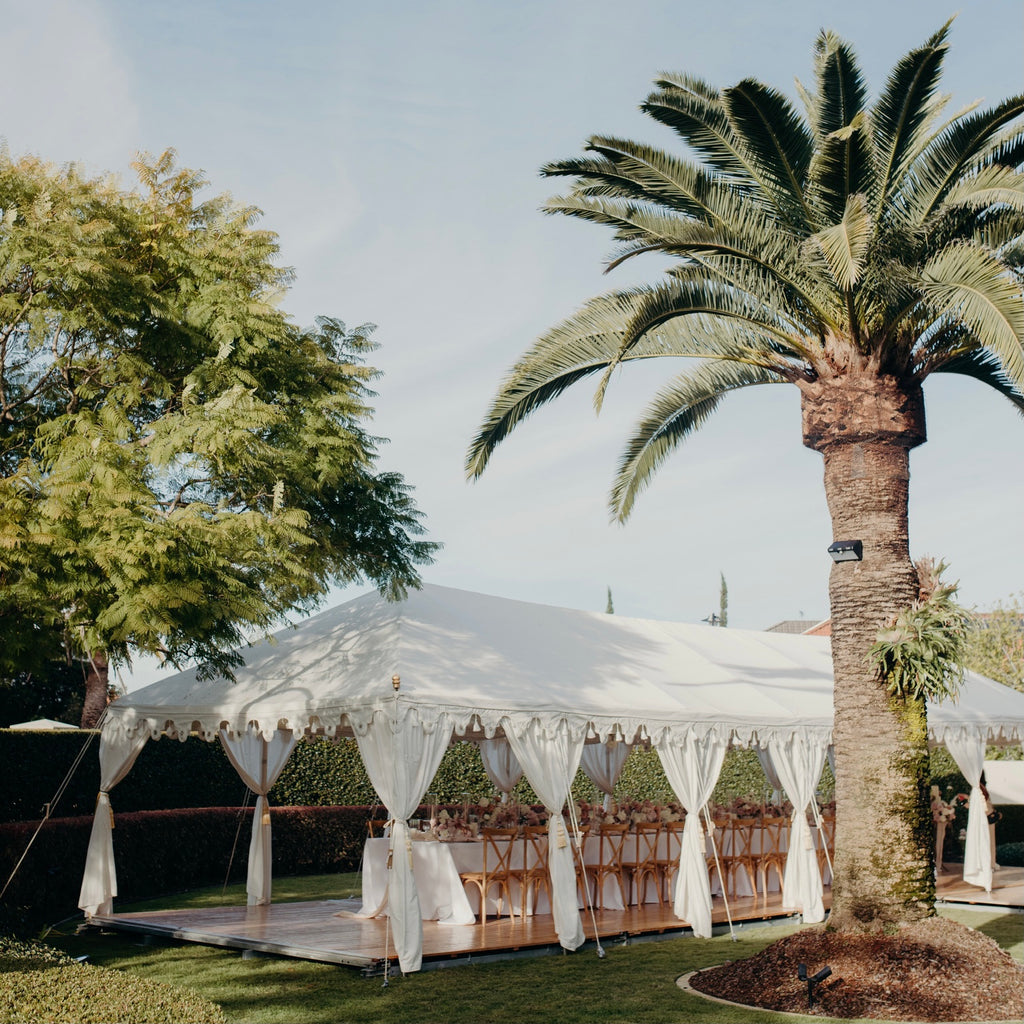 Luxury Marquee Royal White 14x4 Metre for Weddings and Corporate ...